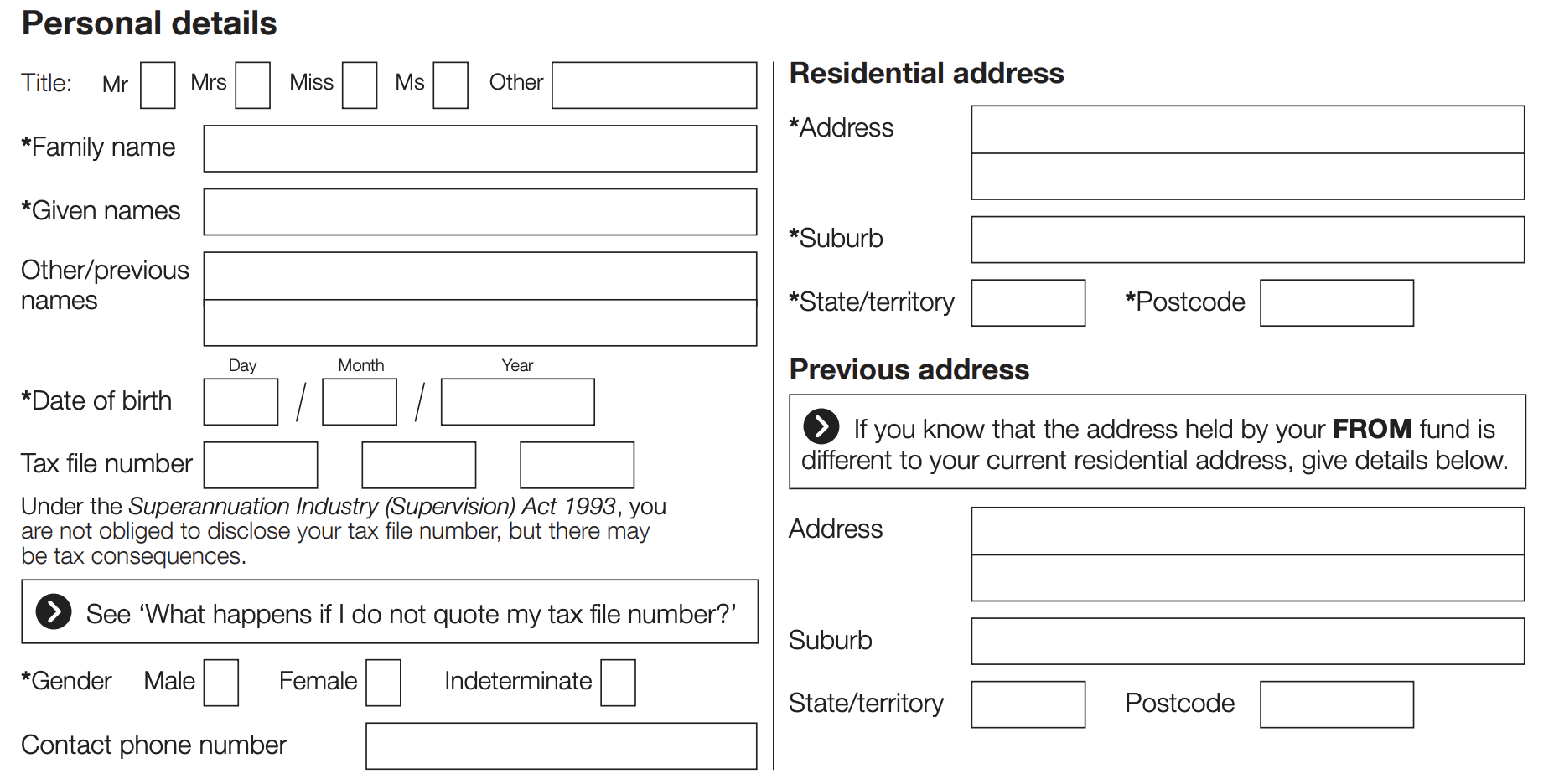 Transferring Your Super How To Fill Out The ATO Rollover Form
