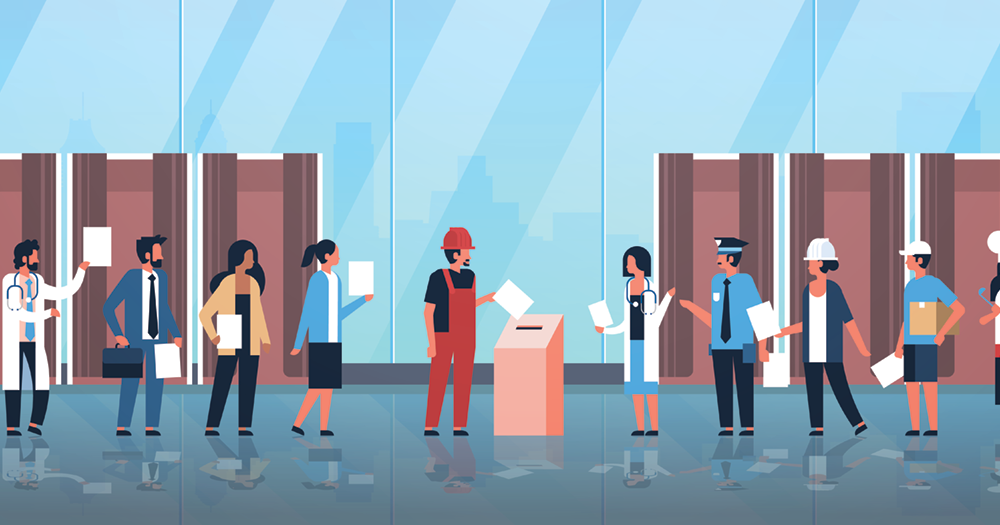 Ever wondered what it’s like to work at an election?